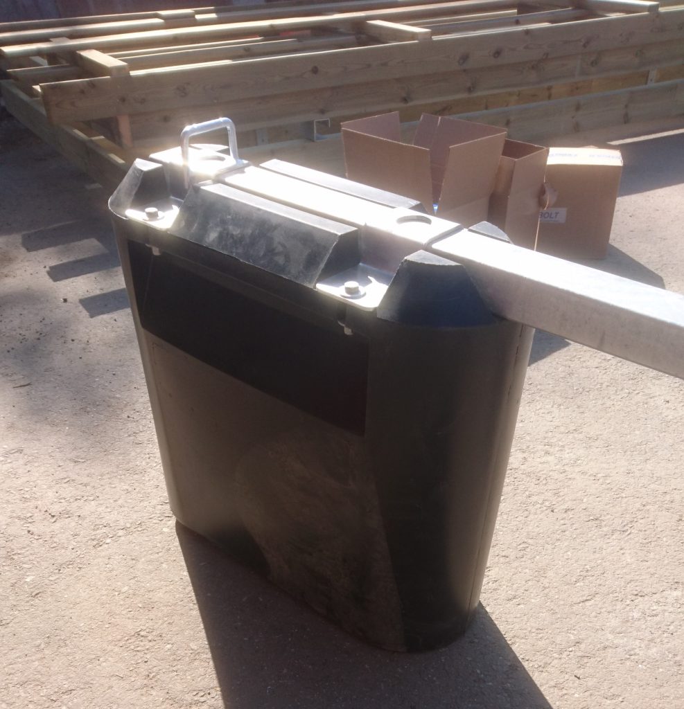 Y-bommar, Båtbommar - Y-bom till brygga – HF Bryggan